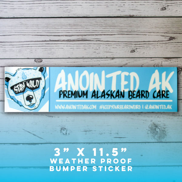 Static Cling Window Vinyl | Made In Alaska | Anointed AK