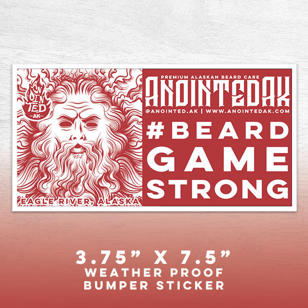 Static Cling Window Vinyl | Made In Alaska | Anointed AK